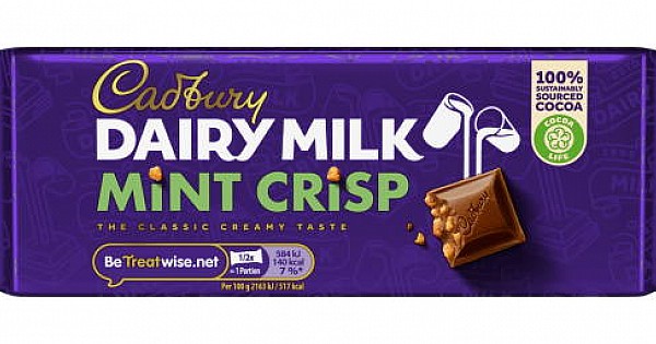 Cadburys Mint Crisp ( 48 Bars)| Irish Corner Shop